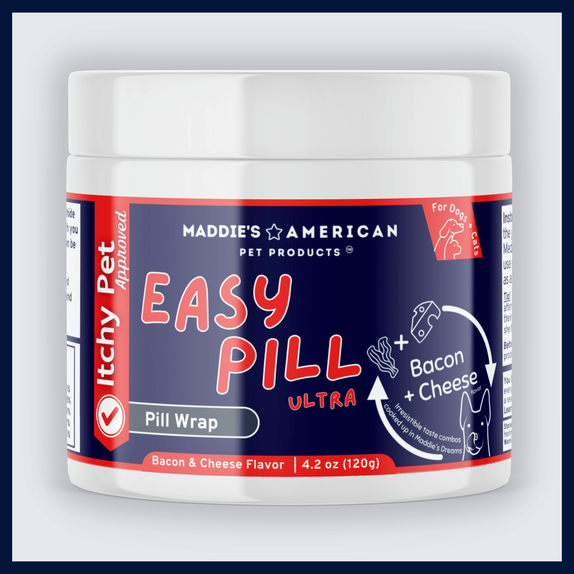 Easy Pill Ultra Hypoallergenic Treat Paste Wrap – Maddie's American Pet ...