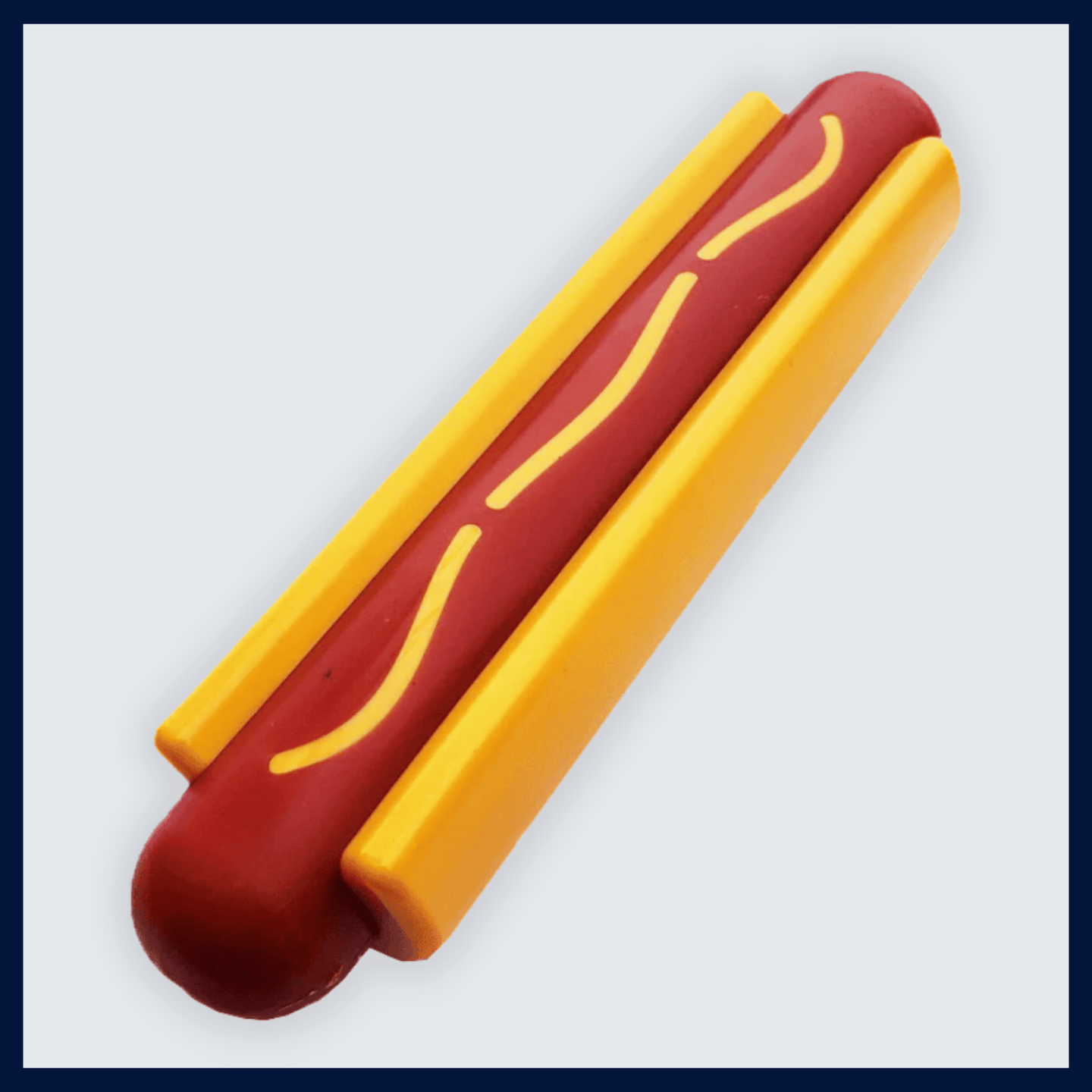 Hot Dog Ultra Durable Nylon Dog Toy – Maddie's American Pet Products